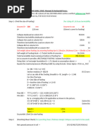 Overturning Check for Retaining Wall | PDF | Building | Civil Engineering