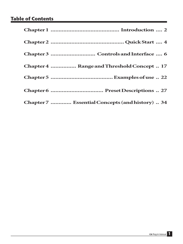 C4 | PDF | Equalization (Audio) | Sound