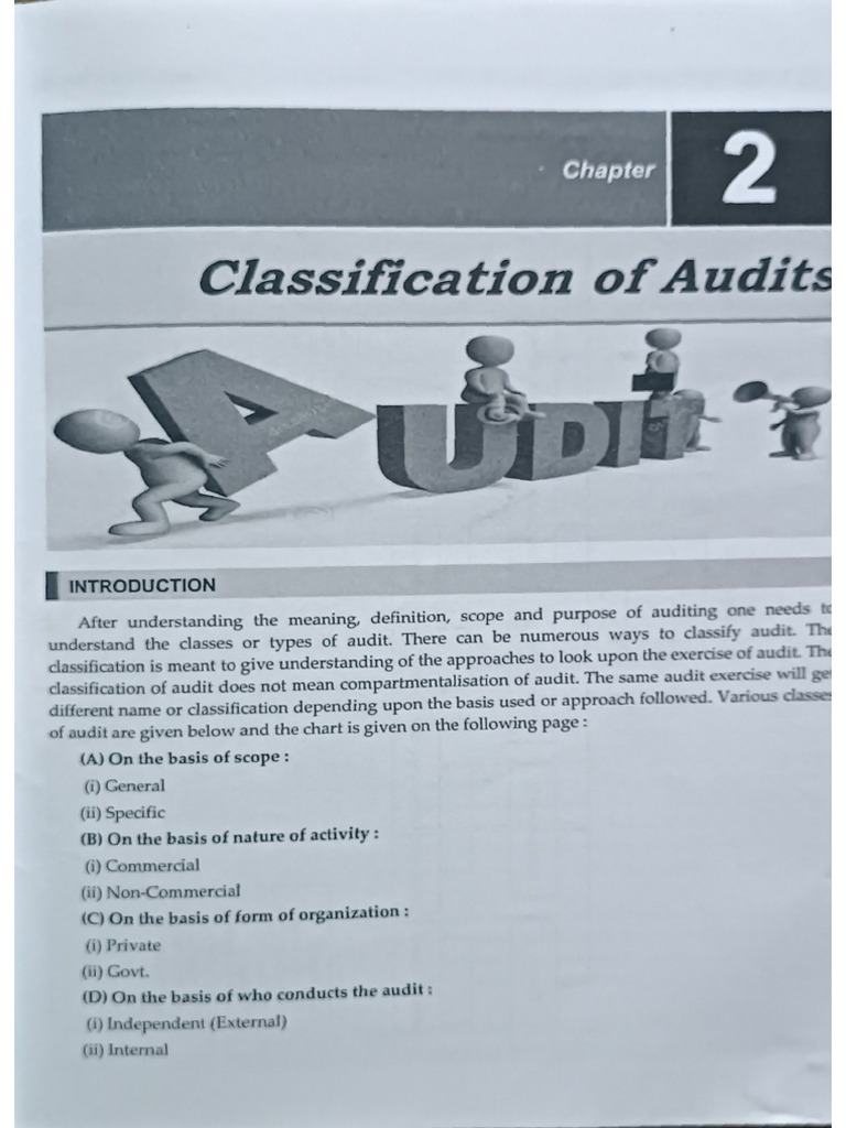 Auditing Chapter 2 | PDF