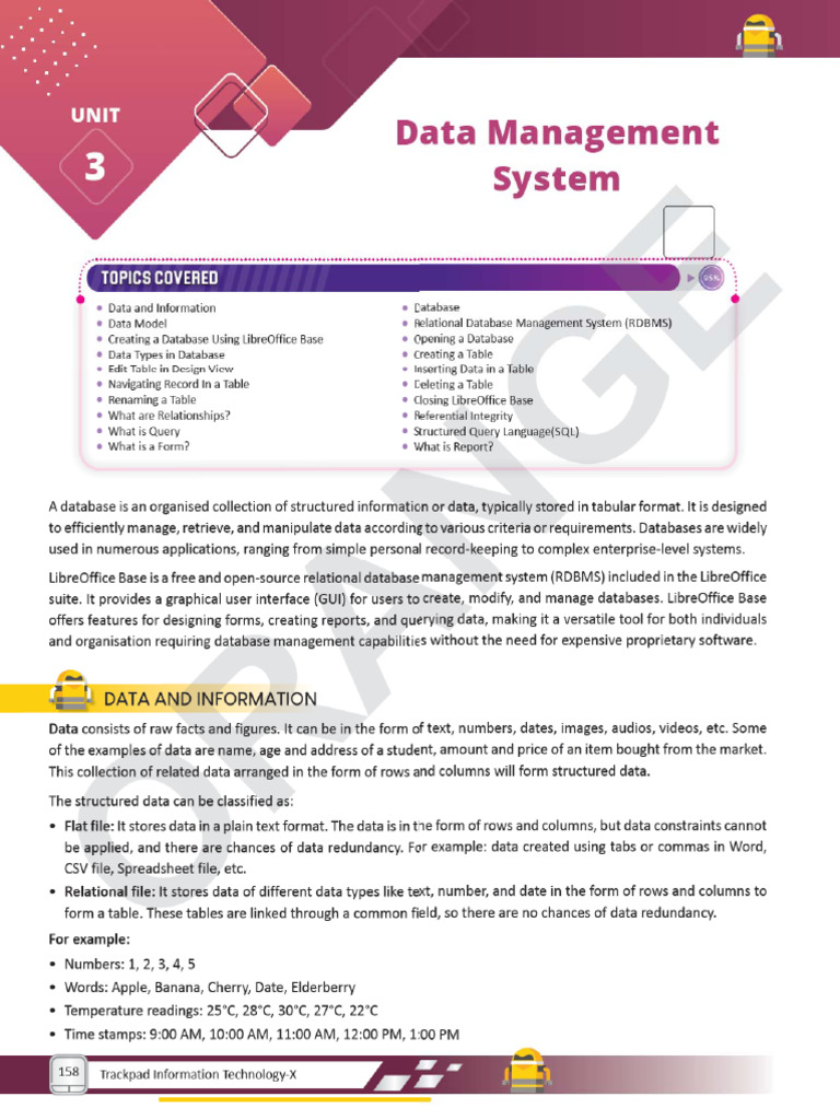 Unit 3 Database Management | PDF
