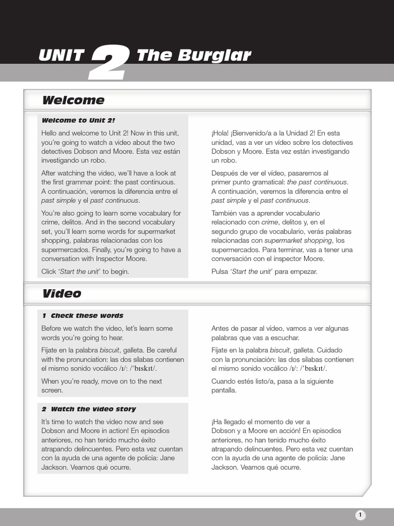 INLÉS A2.2 Level 04 Unit 02 | PDF
