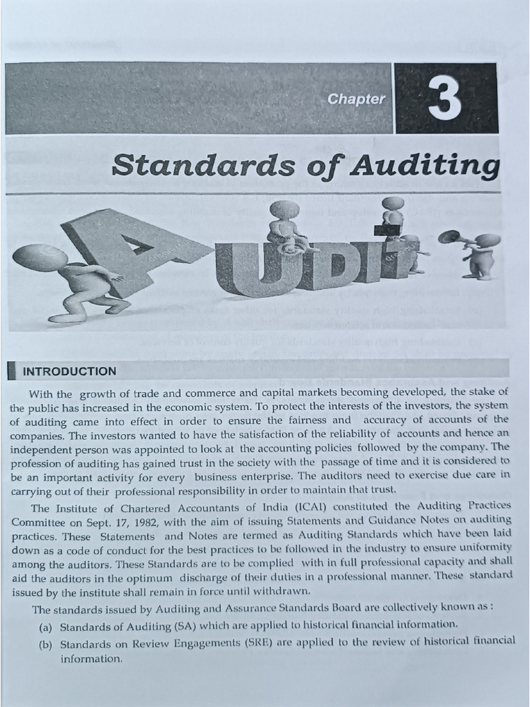 Auditing Chapter 3 | PDF