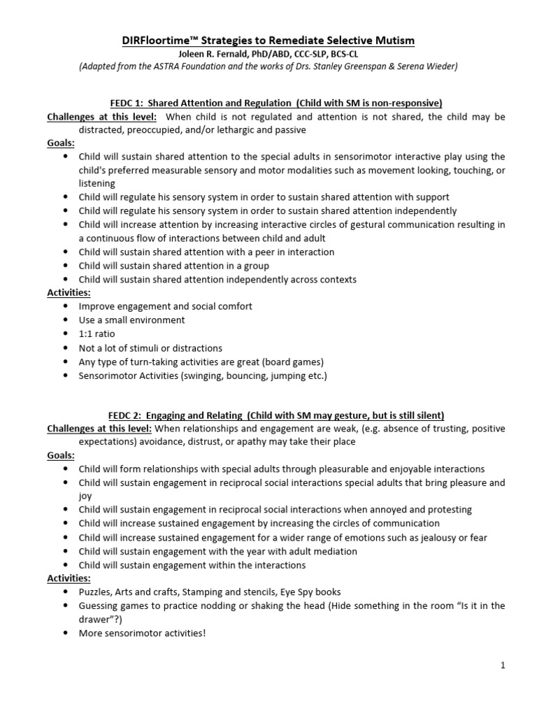 Dir Floortime | PDF | Communication | Behavioural Sciences