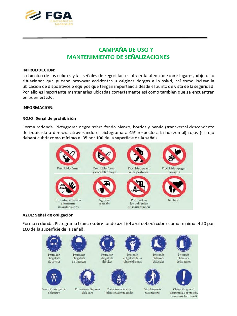 CH5M 19 - Colores en Las Senales de Seguridad | PDF
