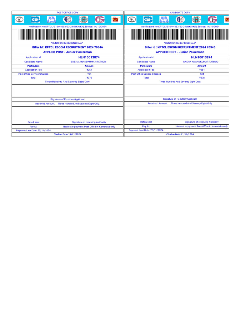 Senha KPTCL | PDF | Service Industries | Payments