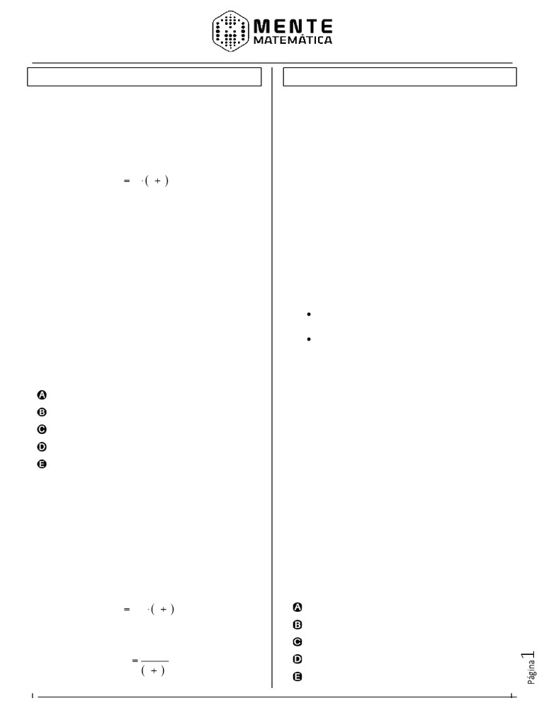 (Rumo Aos 900+) Teoria 2 - Matemática Financeira | PDF | Juros ...