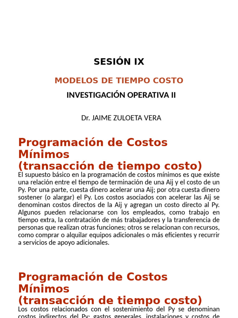 Sesion 9 (Unfv Io Ii) | PDF | Economias