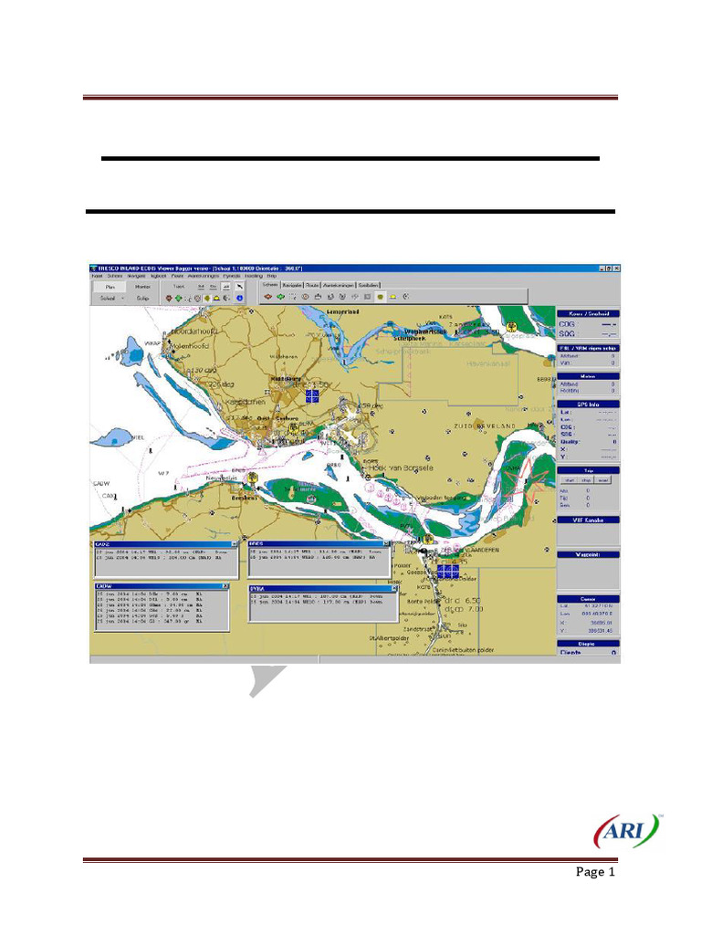 Ecdis Handout New | PDF | Navigation