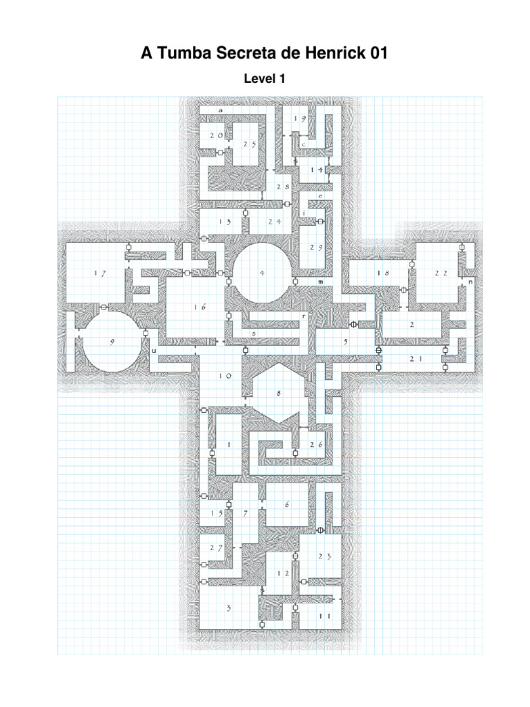 A Tumba Secreta de Henrick 01 | PDF | Architectural Elements | Building ...
