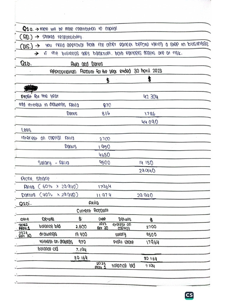 Accounting Test Answer | PDF