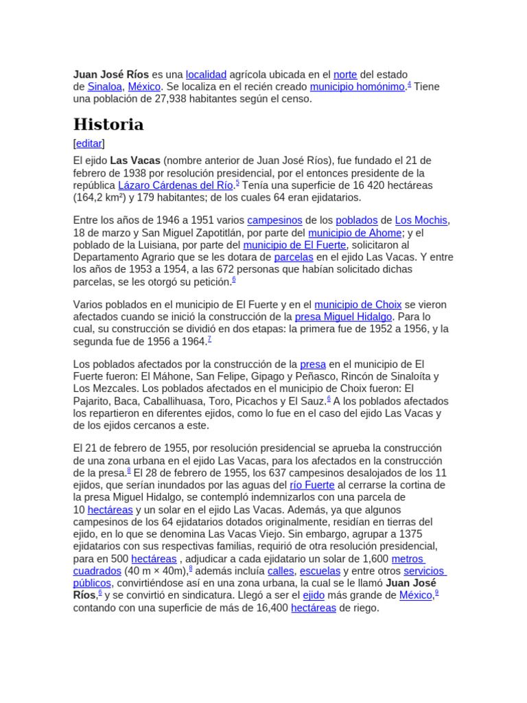 Juan Jose Rios Muni | PDF | México