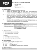 Contoh Cover Modul Ajar | PDF