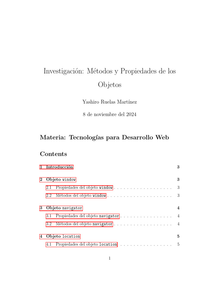 Metodos y Propiedades de Los Objetos | PDF | Cookie HTTP | Protocolos ...