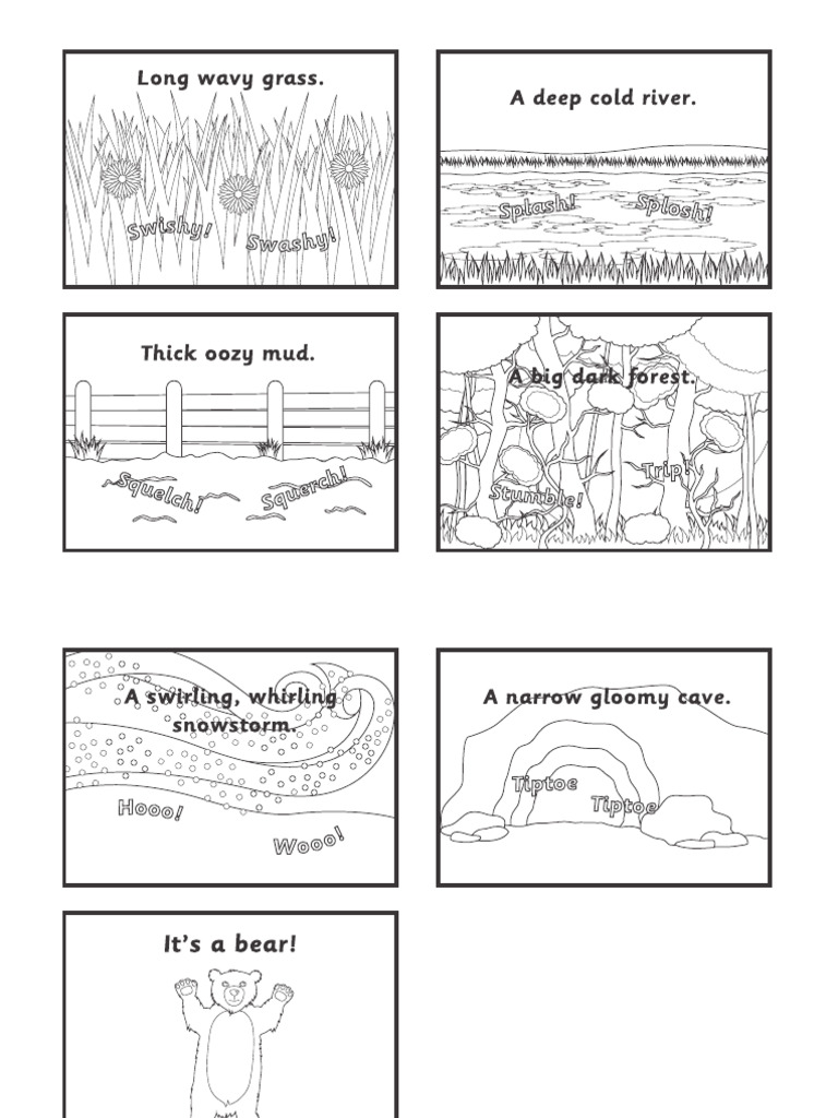 Story Sequencing 4persheet BNW | PDF