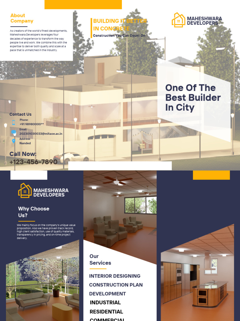 G+1 BUILDING BROCHURE | PDF | Buildings And Structures | Building ...