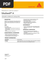 Sika® SwellStop | PDF | Concrete | Adhesive