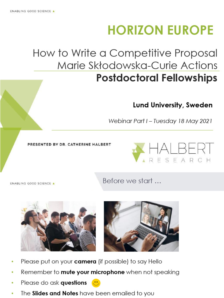 HORIZON EUROPE Proposal Writing Guide | PDF | Science | Evaluation