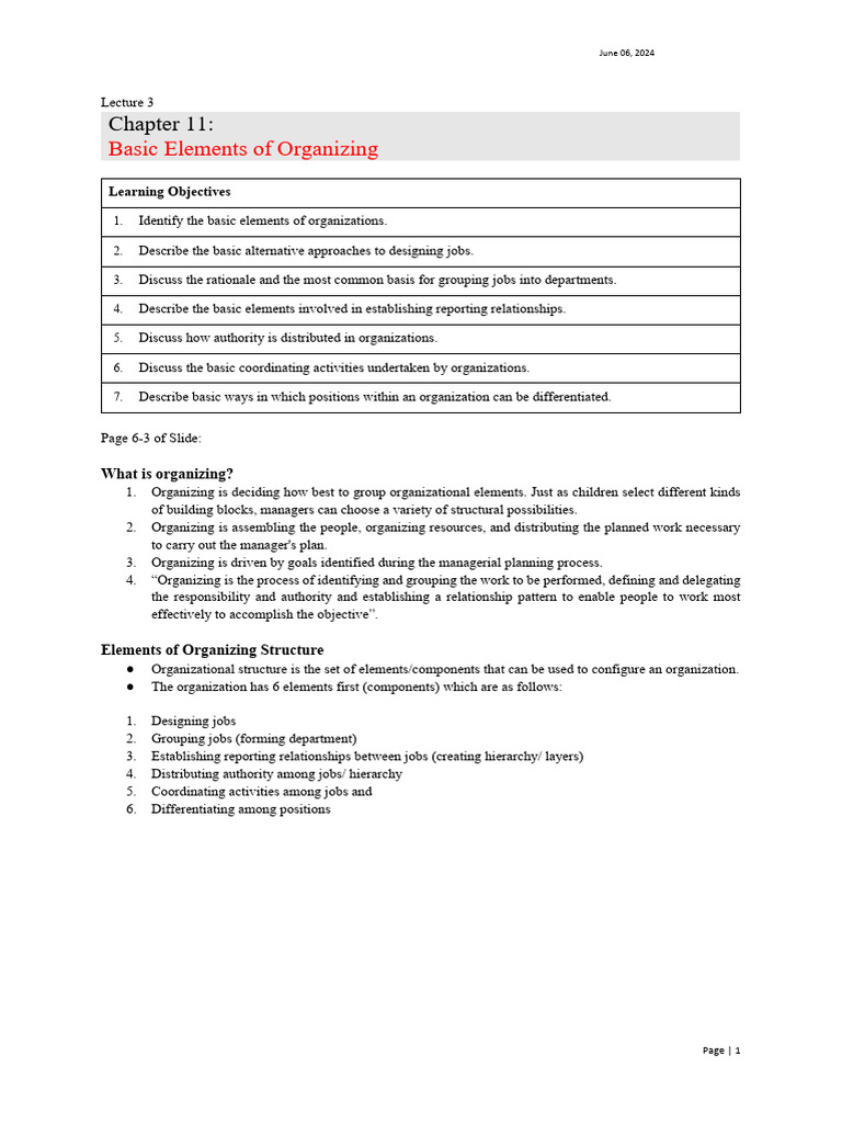 MOB Class Note 3 - June 6, 2024 | PDF | Business | Social Psychology
