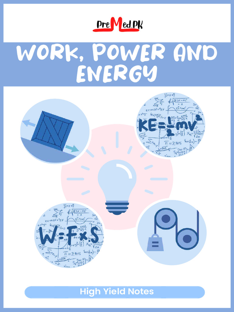 Work, Power, and Energy Concepts | PDF | Natural Gas | Fuels