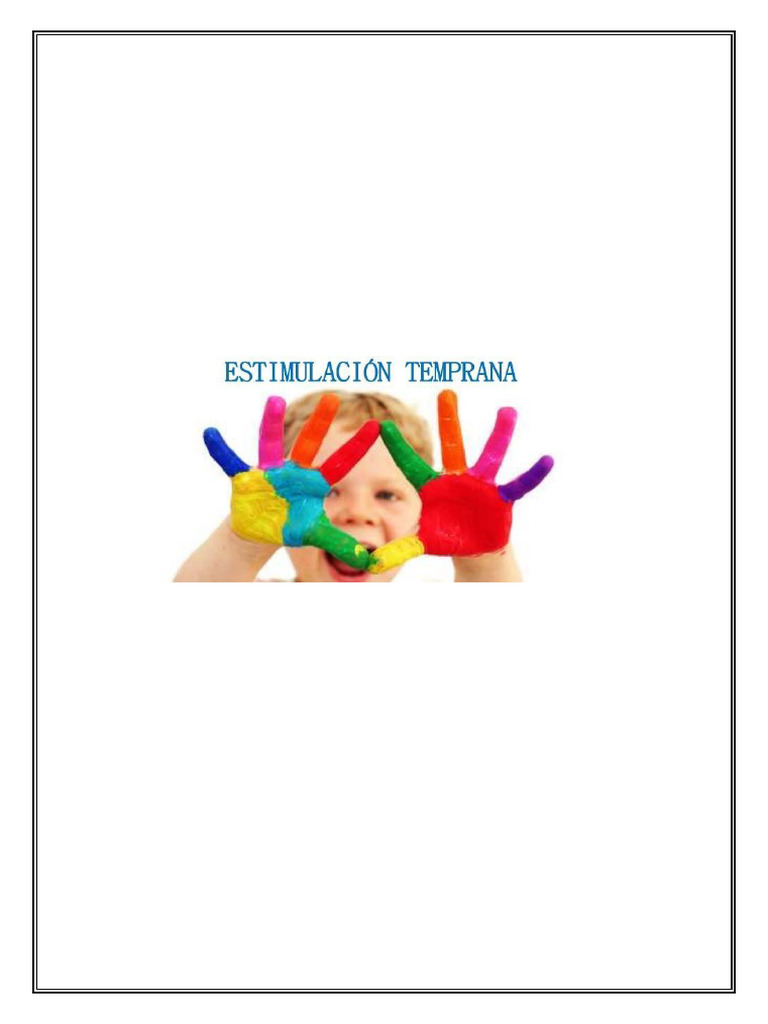 Estimulación Temprana | PDF | El embarazo | Parto