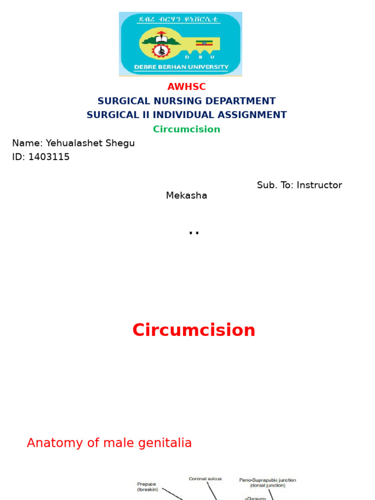 CIRCUCISION 1 | PDF | Circumcision | Urinary Tract Infection