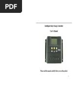 MPPT Solar Charge Controller Manual | PDF | Photovoltaics | Electric Power