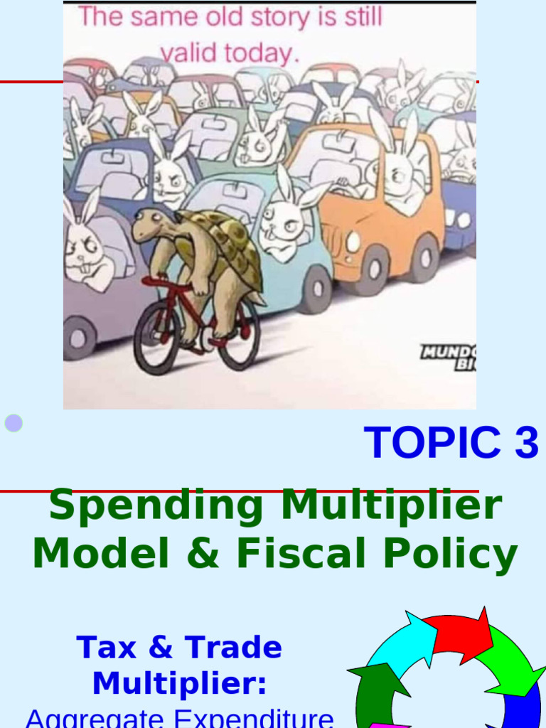Understanding Fiscal Policy & Spending Multipliers | PDF | Cost Of ...
