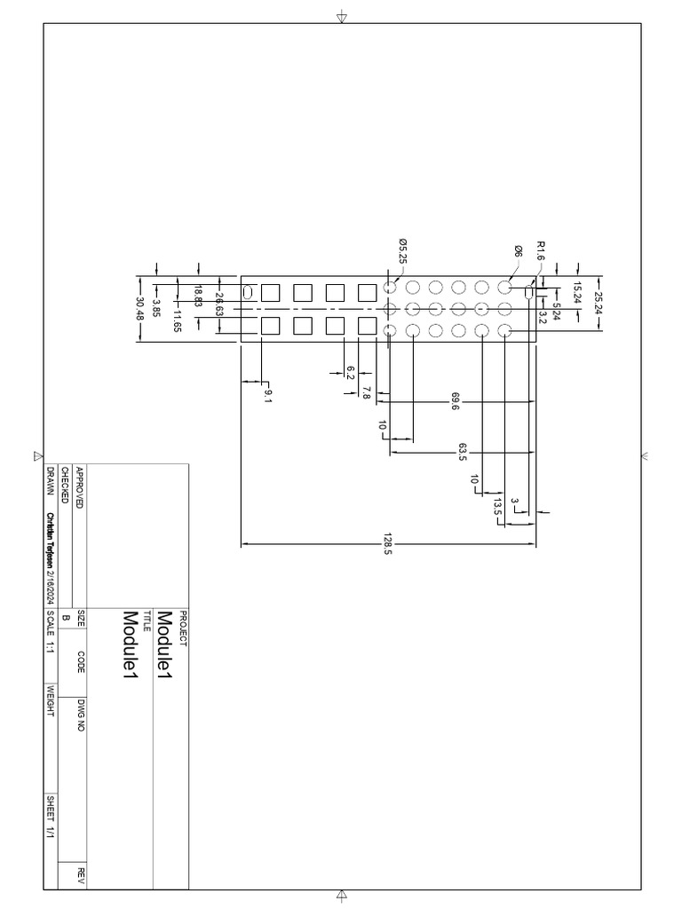 Module 1 Dimensional Drawing v1 | PDF | Technology & Engineering