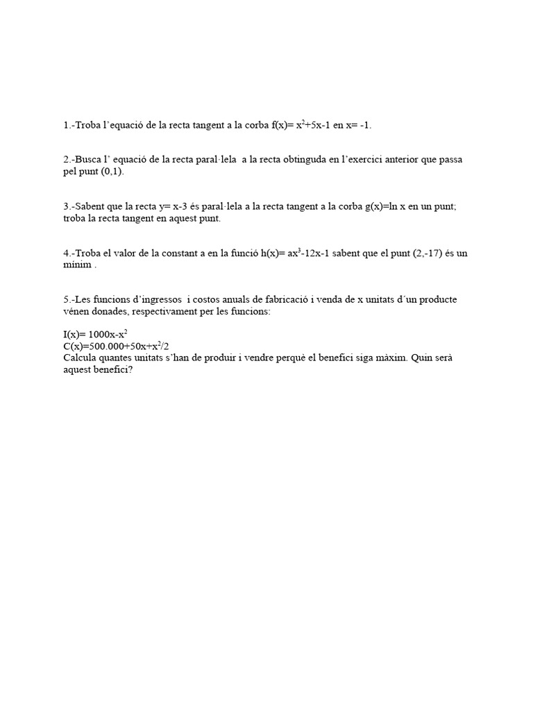 Exercici Setmanal | PDF