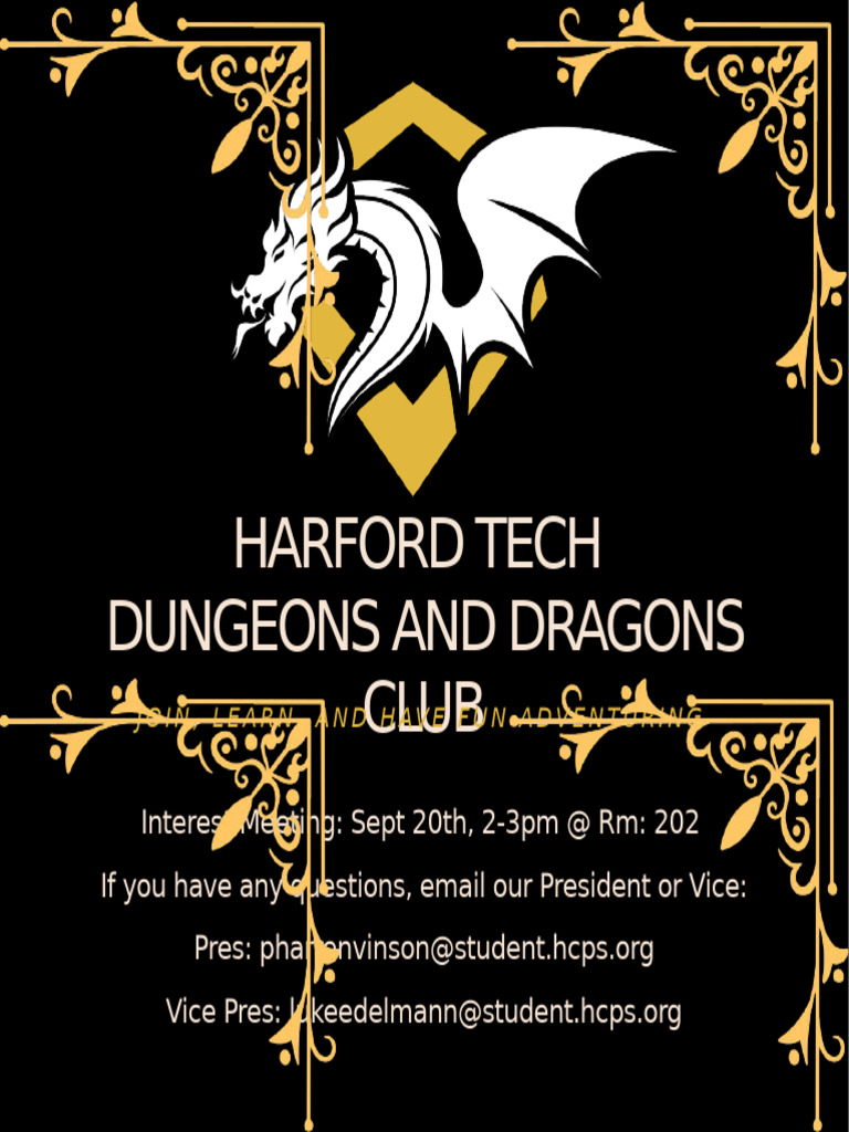 DND Club Flyer | PDF