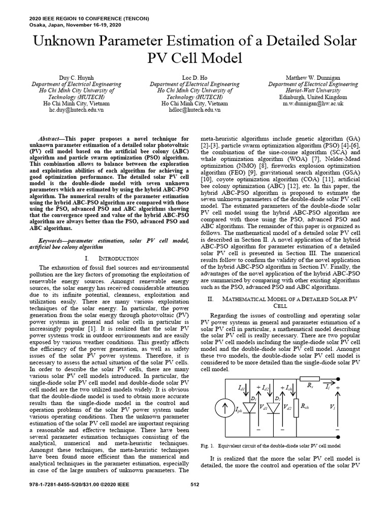 2020 Pso ABC | PDF | Photovoltaics | Solar Cell