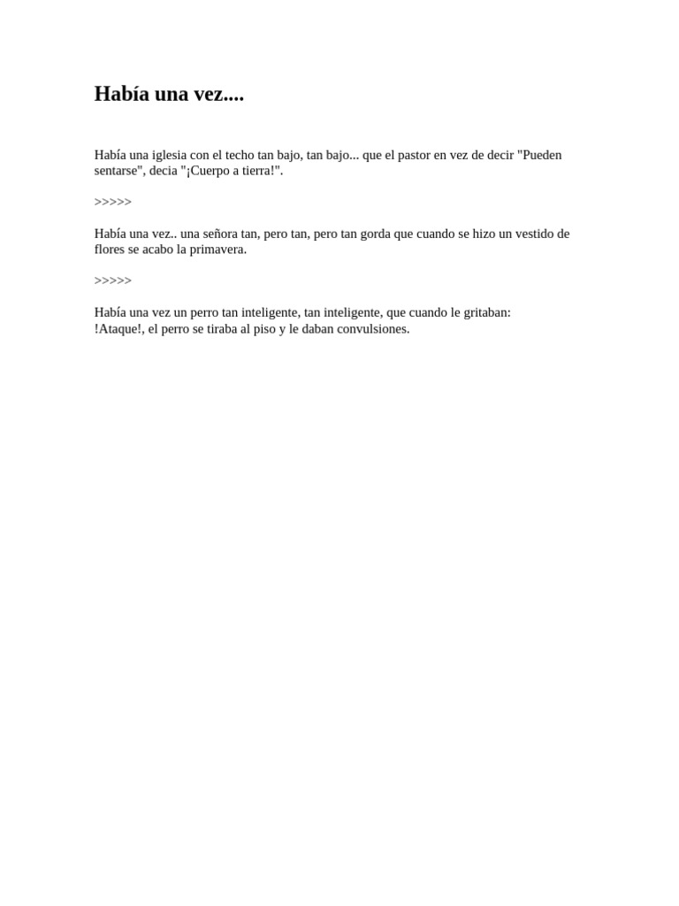 Había Una Vez | PDF | Clásicos