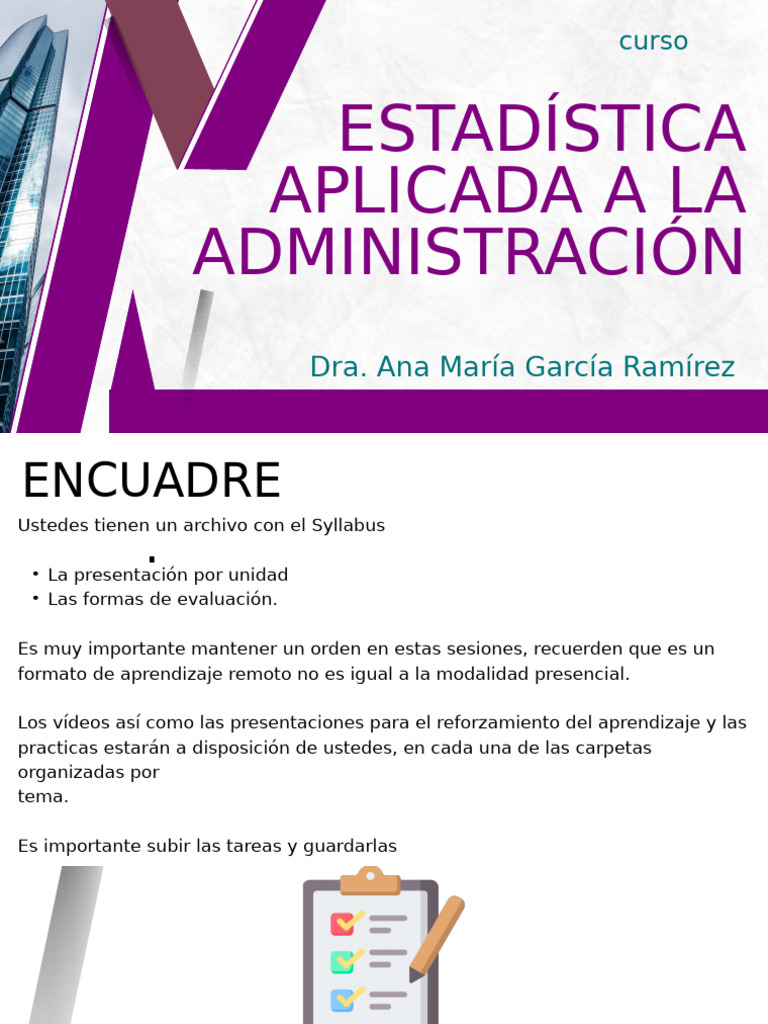 Unidad 1. Semana 1. | PDF | Estadísticas | Science Unidad 1. Semana 1. | PDF | Estadísticas | Science