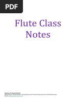 Mahabharat Krishna Theme Flute Notes | PDF