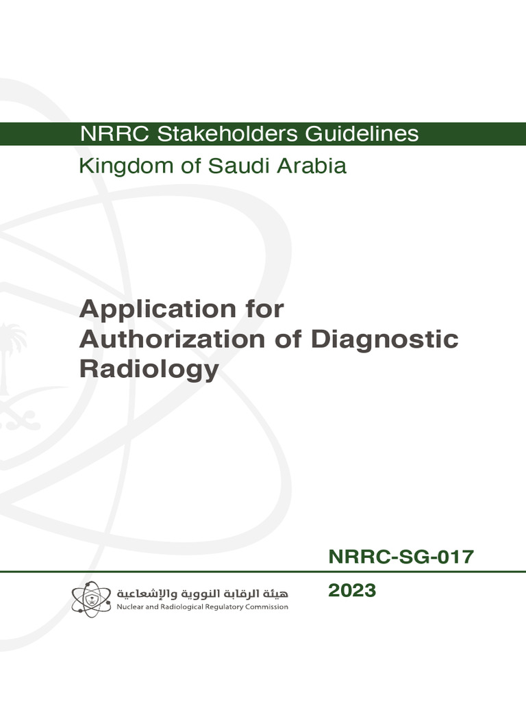 NRRC Guidelines for Radiology Authorization | PDF | Radiology | Medical ...
