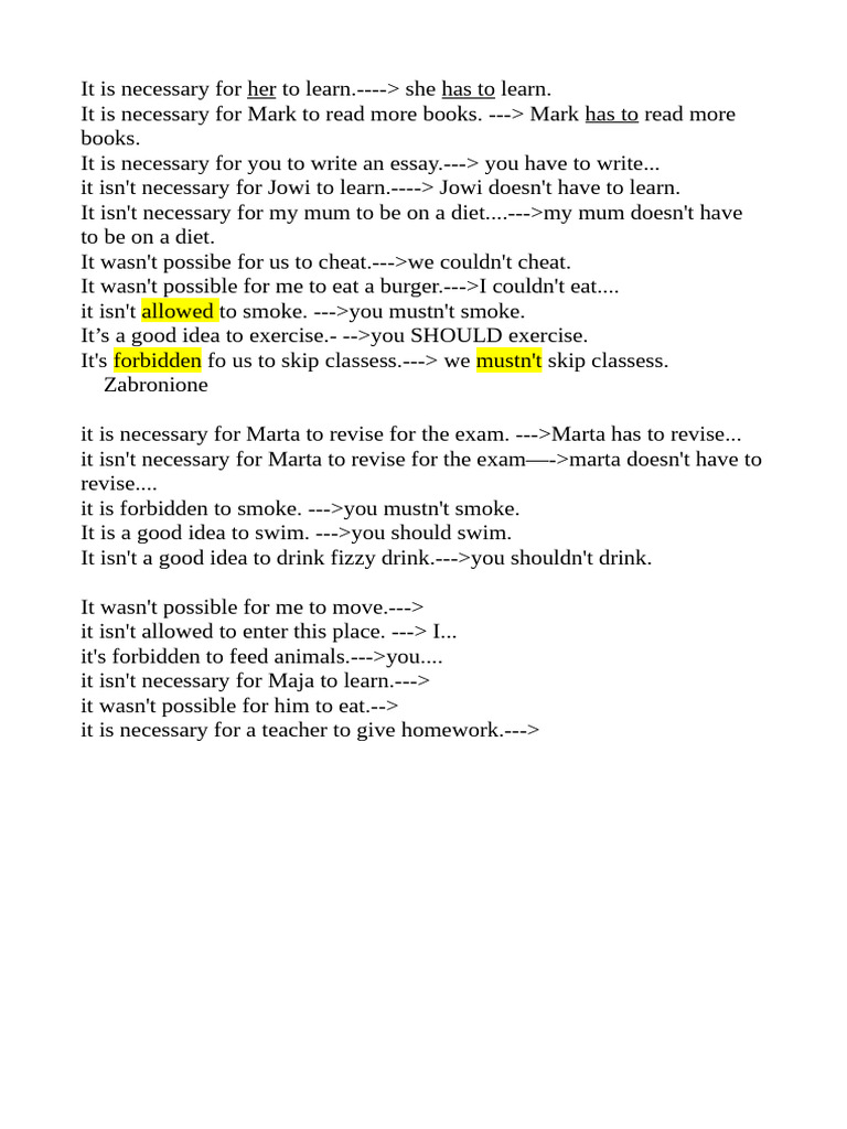It Is Necessary... | PDF