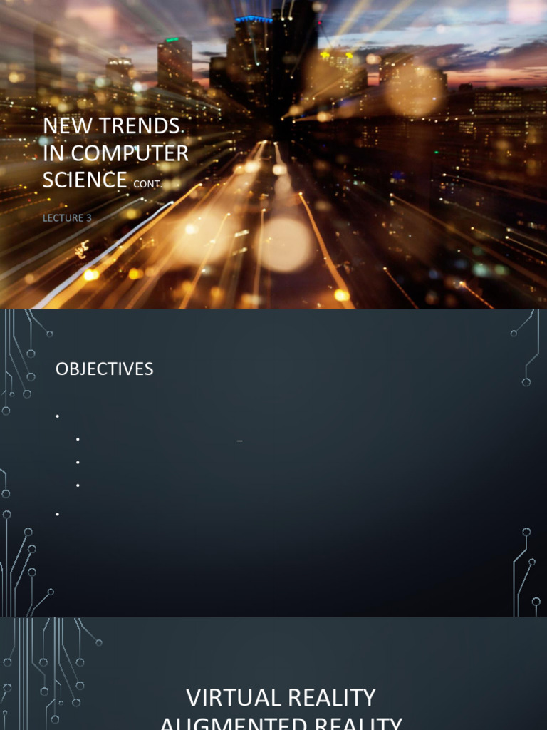 New 03A Short Version New Trends in Computer Science | PDF | Augmented ...