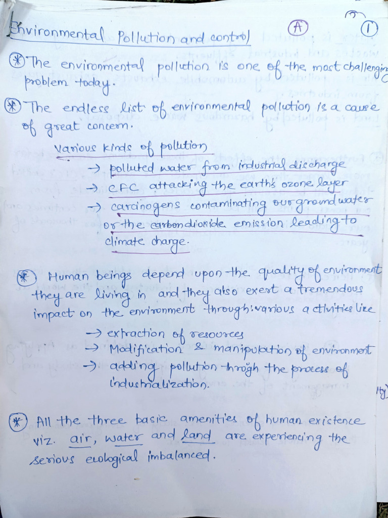 Environmental Pollution | PDF