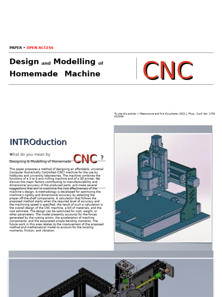 Seminar CNC No Reflections | PDF | Machining | Beam (Structure)