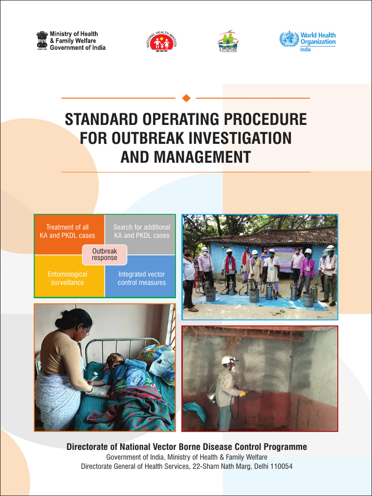 Kala-Azar Outbreak Management SOP | PDF | Epidemiology | World Health ...