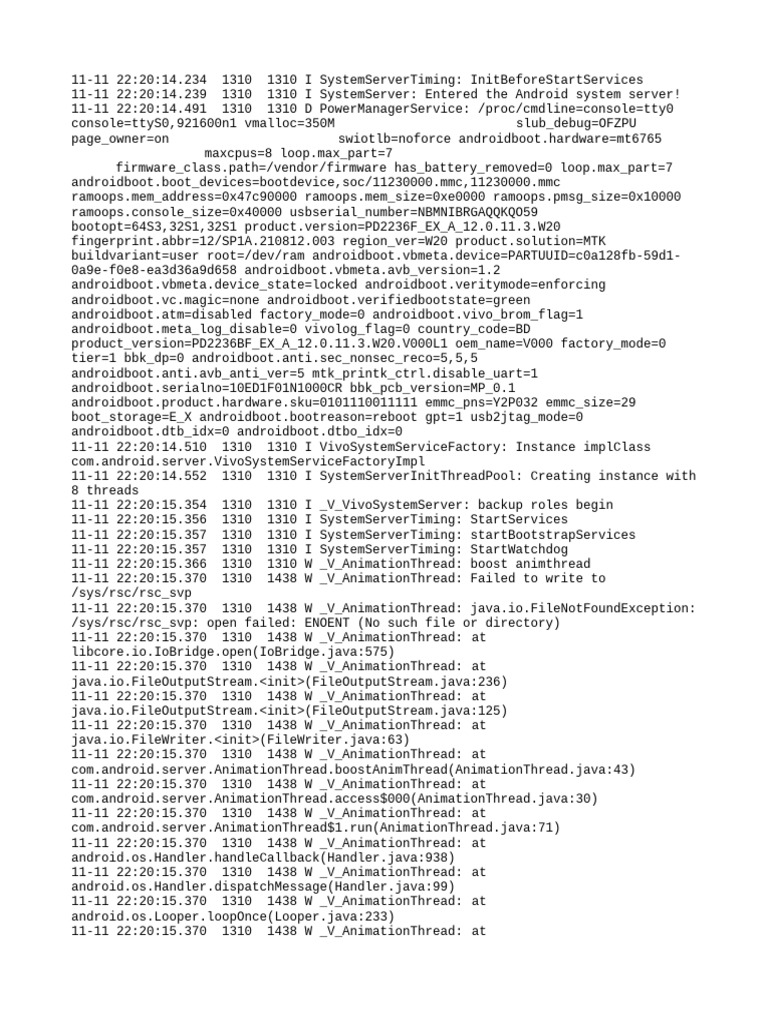 Log | PDF | System Software | Computer Science
