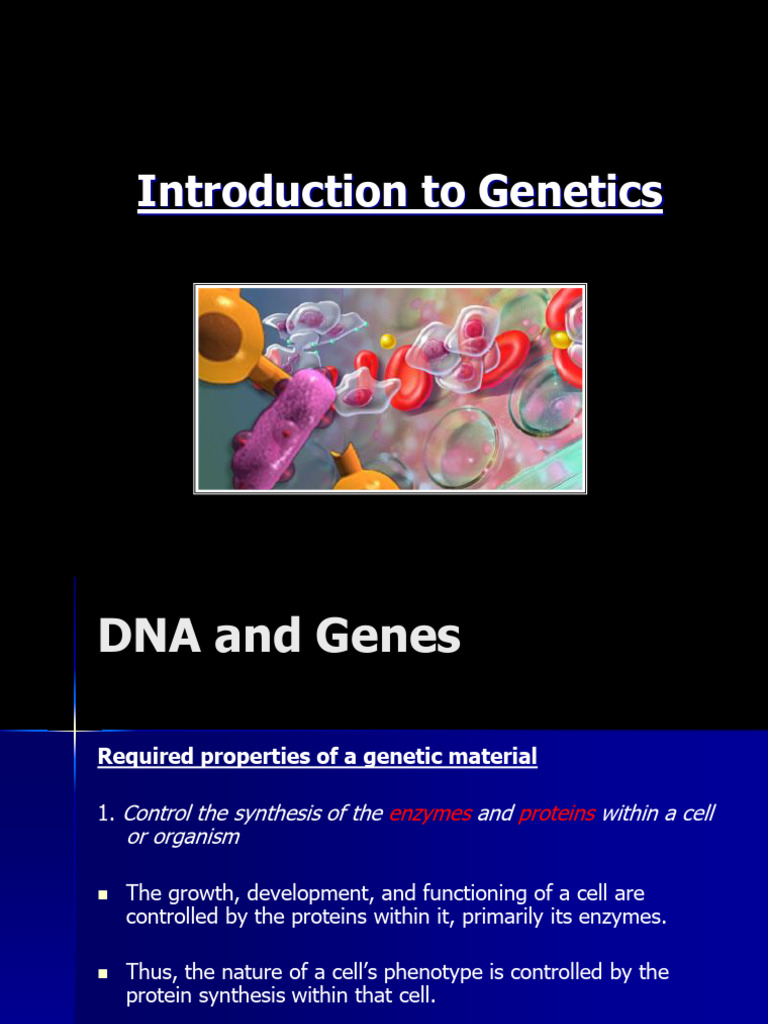 Overview of DNA and Genetics Basics | PDF | Dna | Dna Replication
