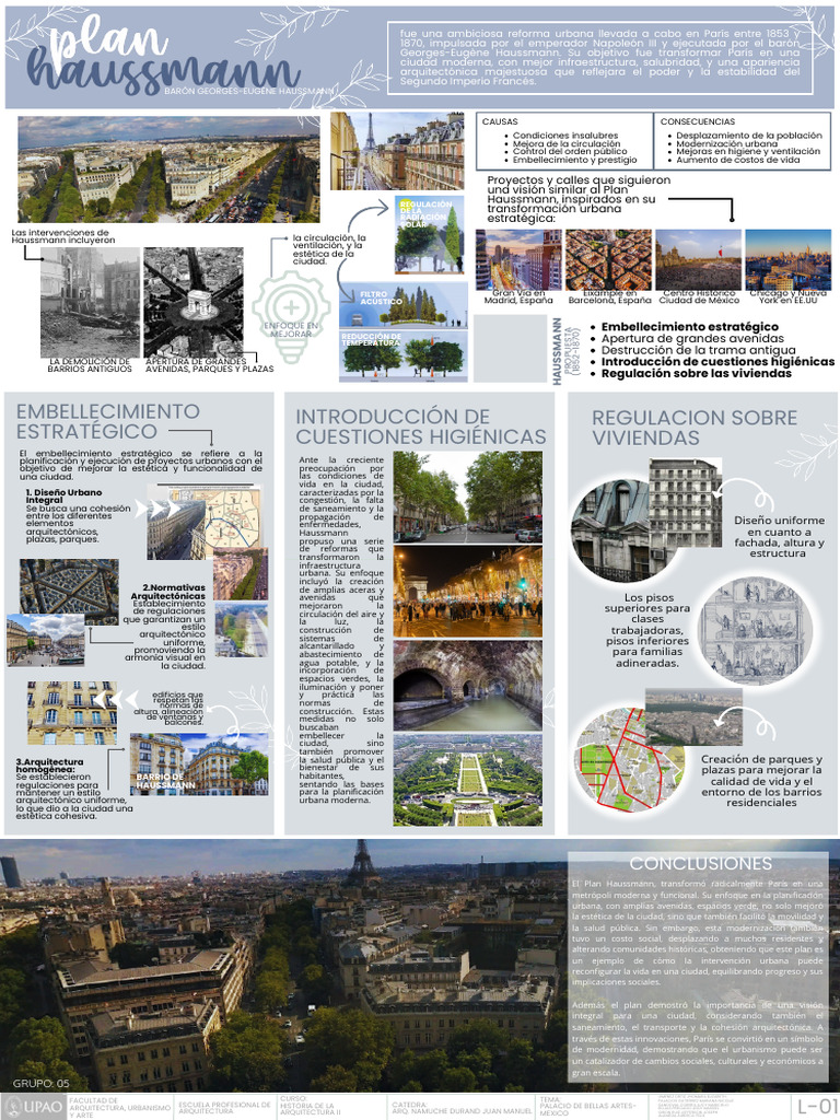 GRUPO 05 Plan - Haussmann | PDF
