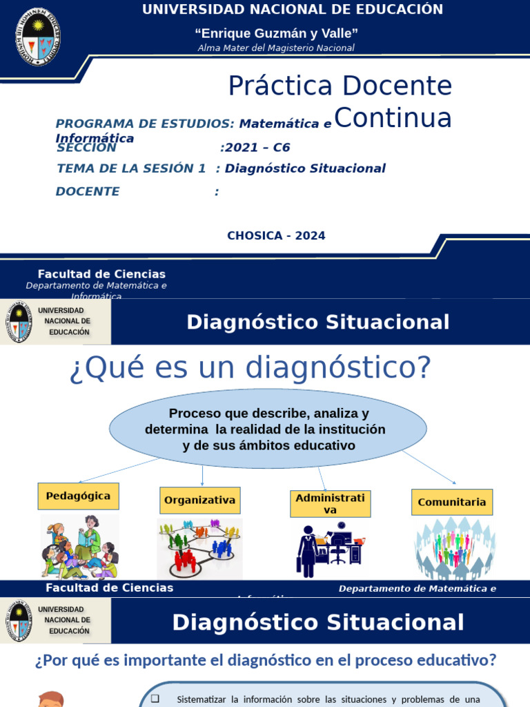 Diagnóstico Situacional Educativo 2024 | PDF | Enseñando | Maestros
