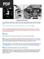 Binocular Disassembly1 | PDF | Screw | Glasses