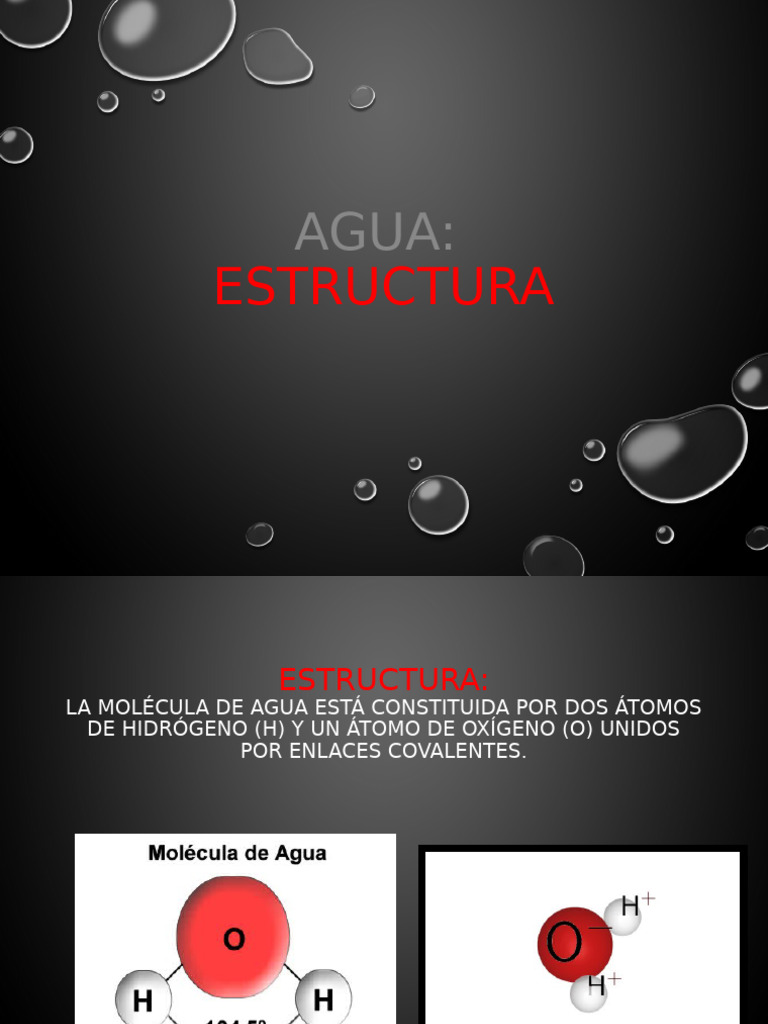 Estructura Del Agua | PDF