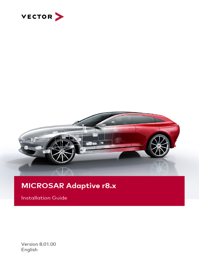 InstallationGuide MICROSARAdaptive-r8 | PDF | Software | System Software