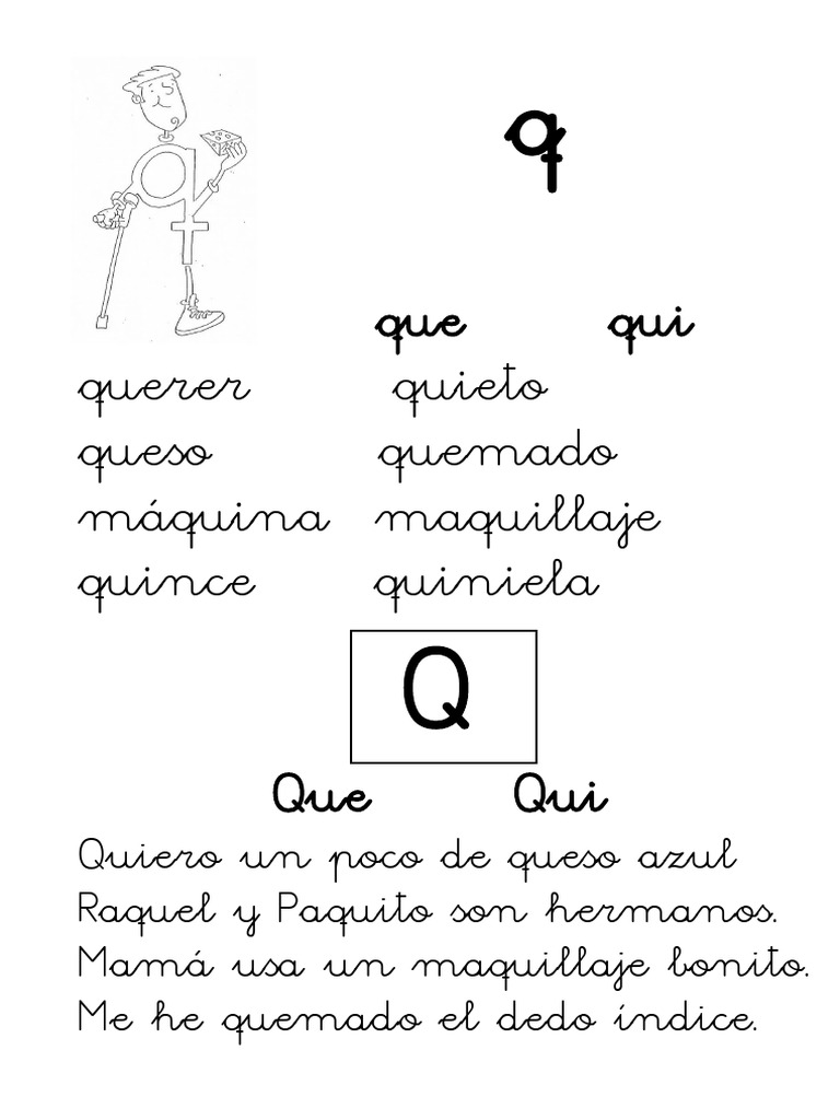 Ficha Lectura Q | PDF