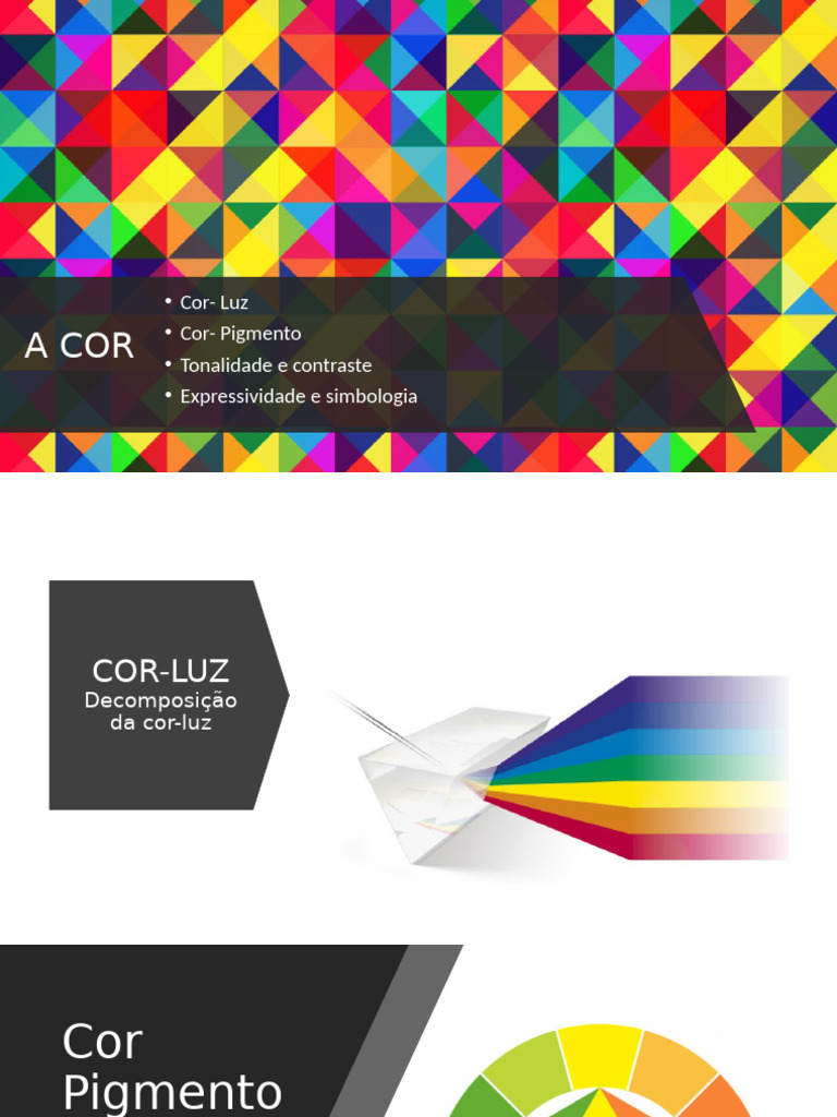 Guia de Cores e Contrastes | PDF