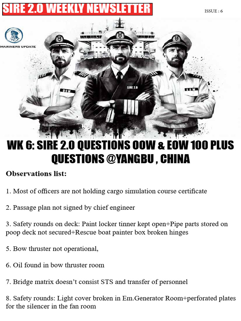 WK 6 Sire 2.0 Oow and Eow 100 Plus Questions | PDF | Radar